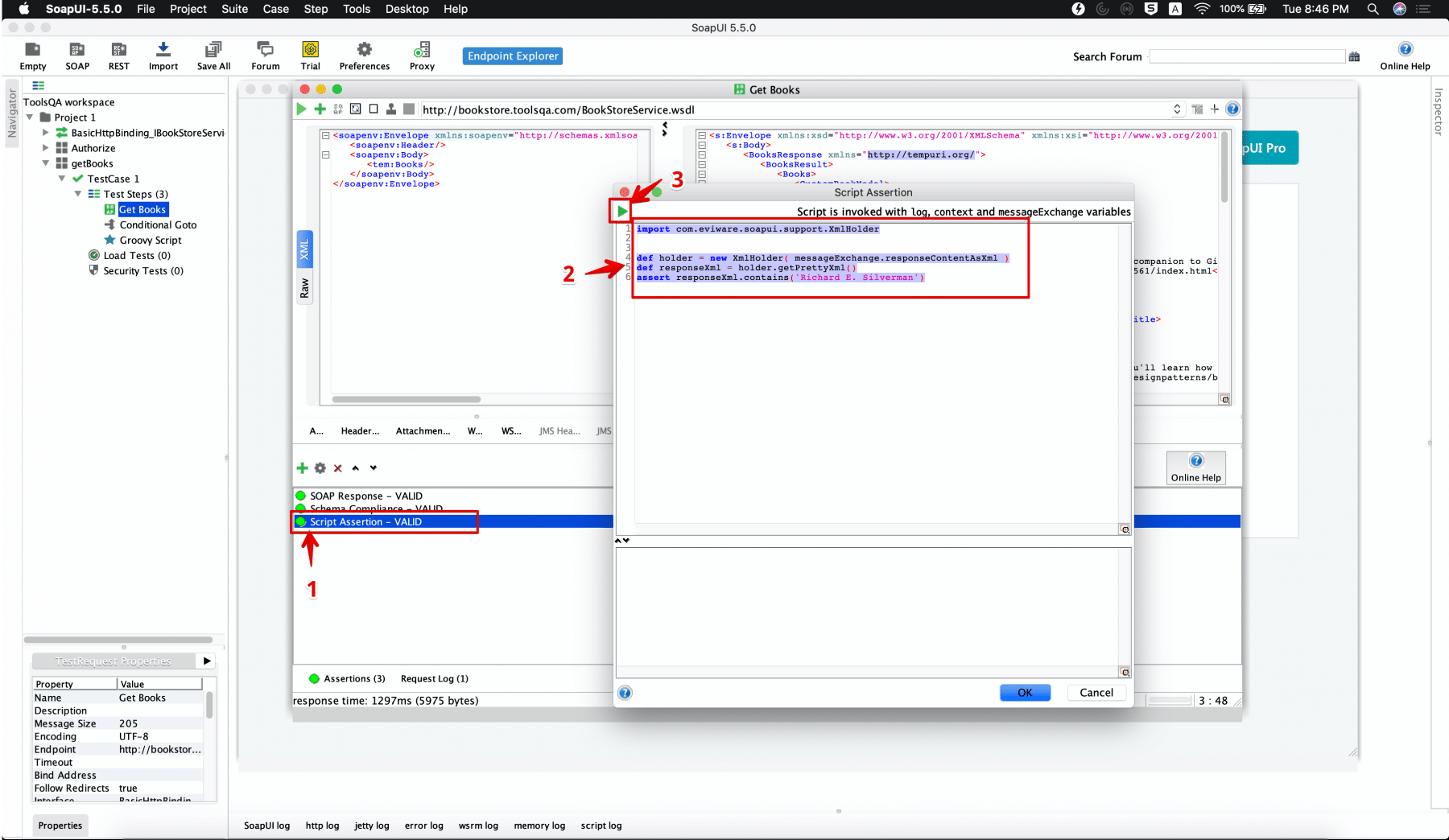 What Are Script Assertions In Soapui How To Add Script Assertions